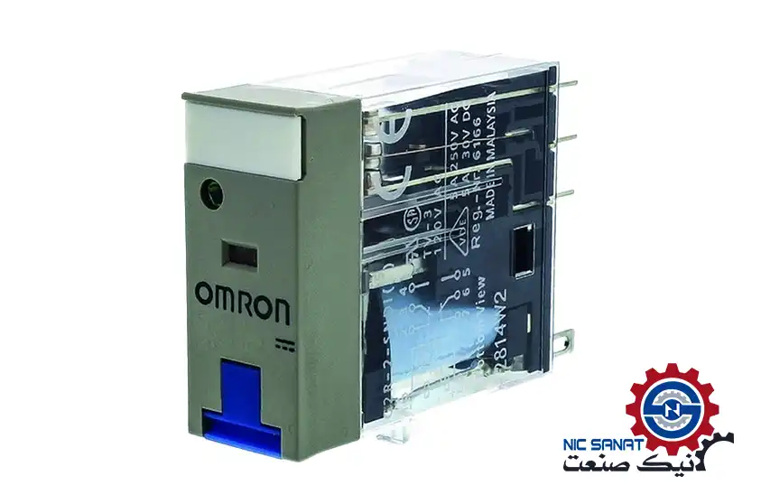 خرید رله شیشه ای امرن 24VDC | قیمت رله omron مدل (G2R-2-SNI 24DC(S